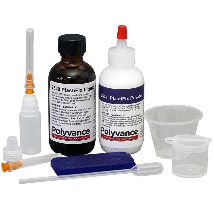 PlastiFix Rigid Plastic Repair Kit | Small – Polyvance
